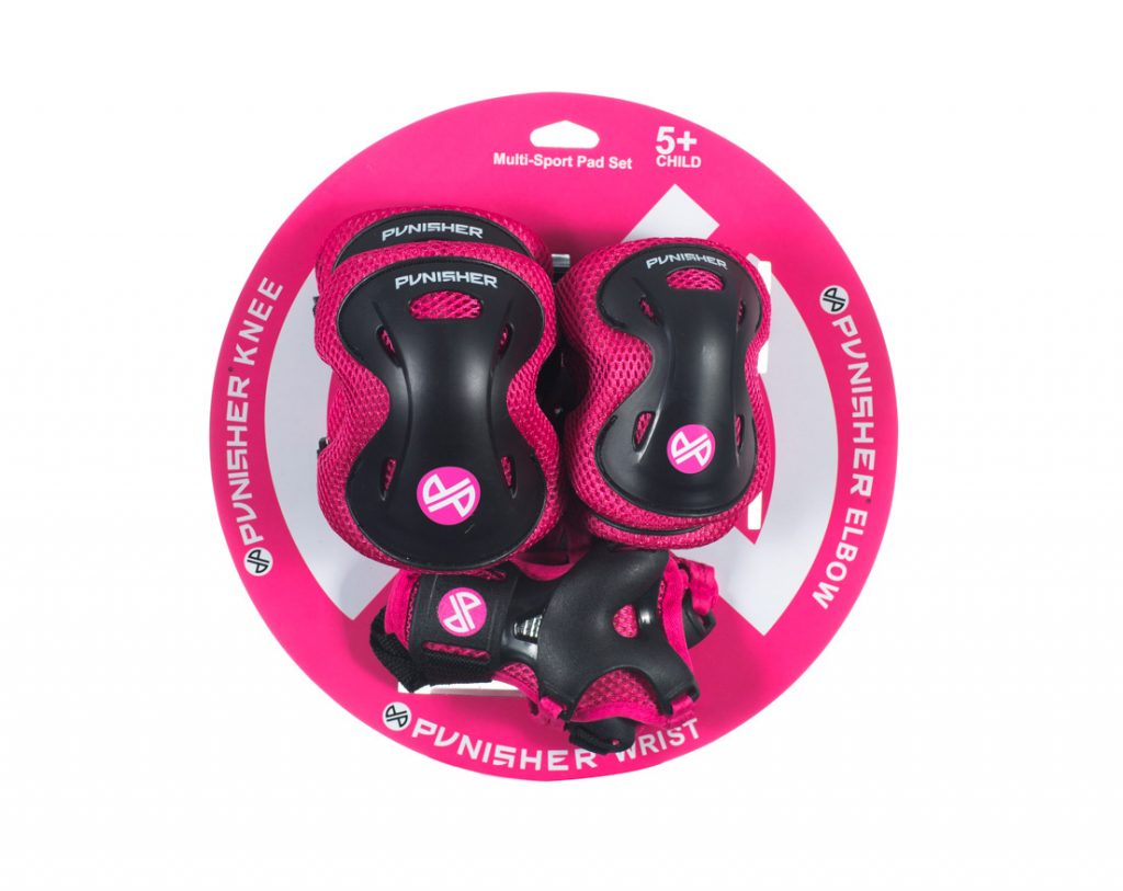 PUNISHER® SKATEBOARDS | CHILD PAD SETS | PINK PADS – Punisher Skateboards